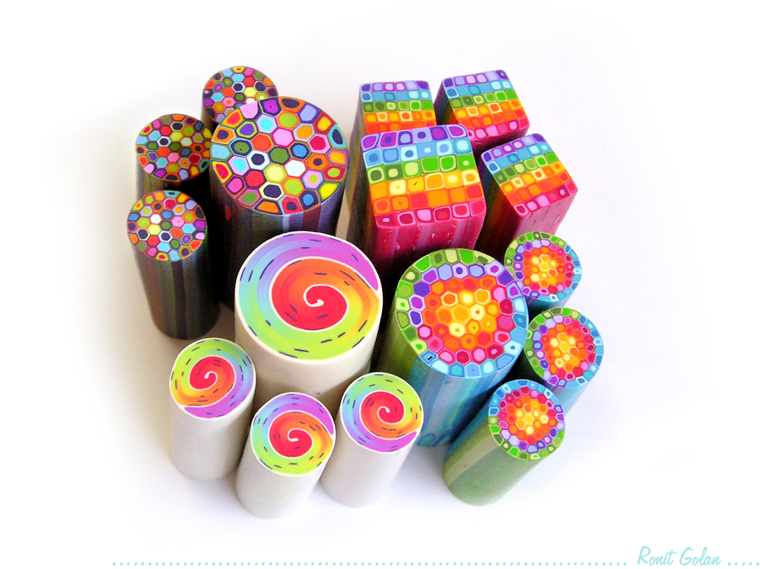 Ronit Golan - Polymer Clay Joy - Inspire to Create: Making Rainbows ...