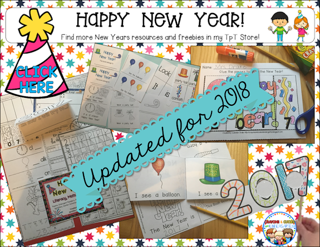 Crayons & Cuties In Kindergarten: Happy New Year! Freebies, Deals and ...