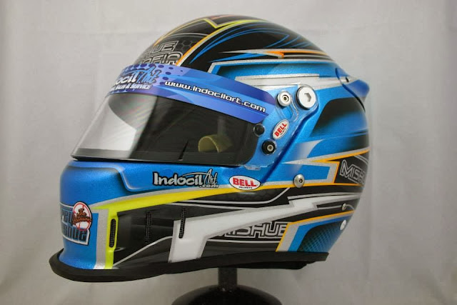 Racing Helmets Garage: Bell GTX.2 T.Mishue 2013 by Indocil Art