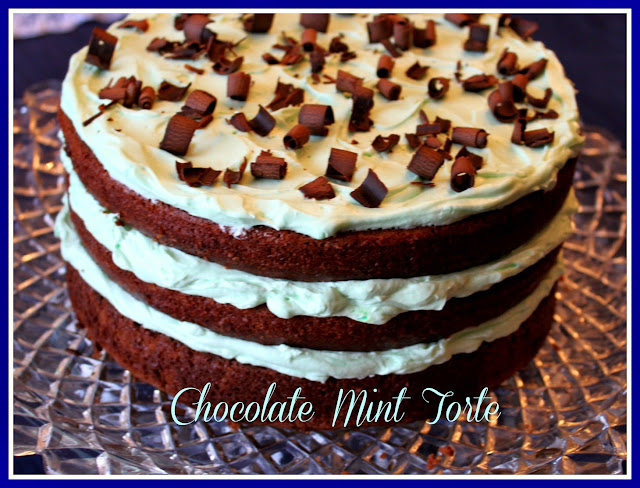 Sweet Tea and Cornbread: Aunt Ann's Chocolate Mint Torte!
