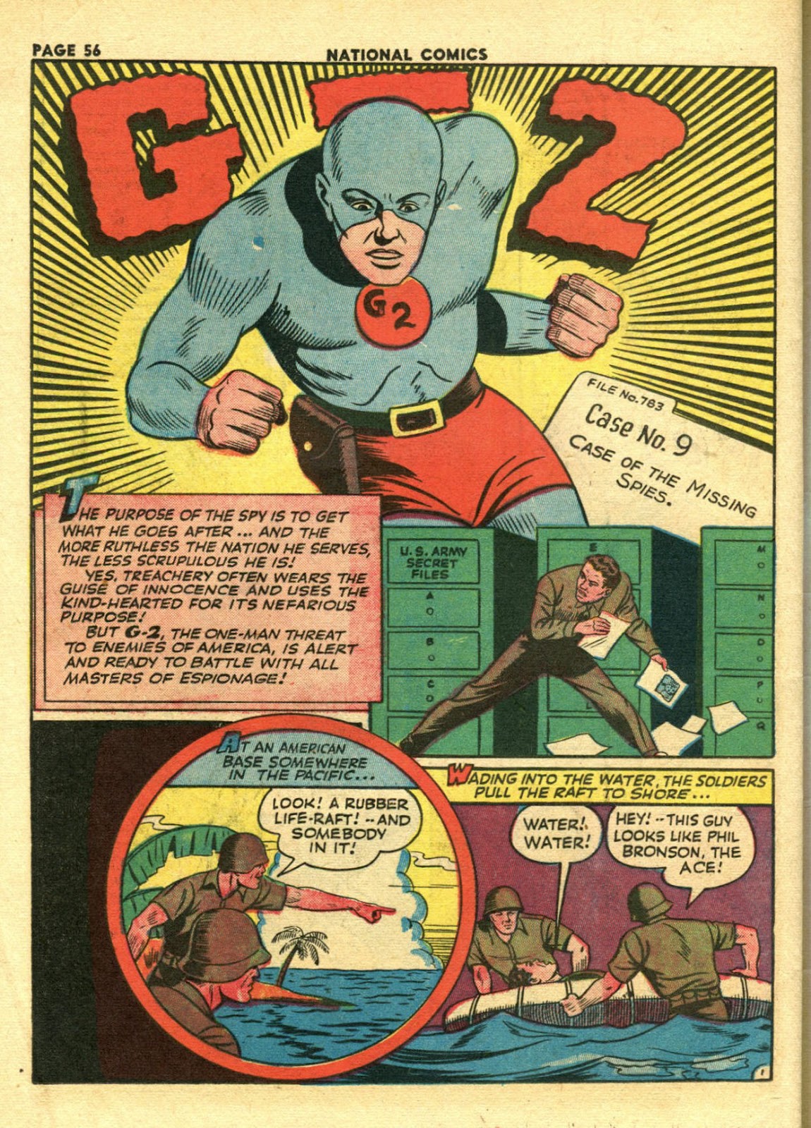 Four-Color Shadows: G-2--Don Rico--1943