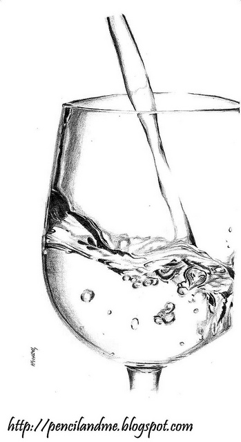 Pour Water - Pencil Drawing ~ Sathish's Gallery - Pencil Sketches ...