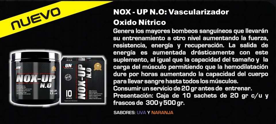 TIENDA ONLINE AMERICAN GYM: UNIVERSE NUTRITION NOX UP, CREABOLIC, GLUTAMINA