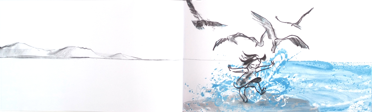 çizgili masallar: Wave by Suzy Lee