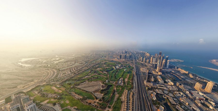 Take An Incredible Aerial Tour Of Dubai : An amazing 360° view [3D PHOTOS]