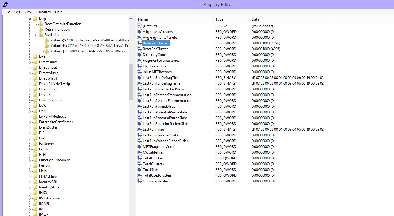 Vallejo.9090909090CC: Debugging BSOD when trying to delete malformed registry key on Windows 8.1
