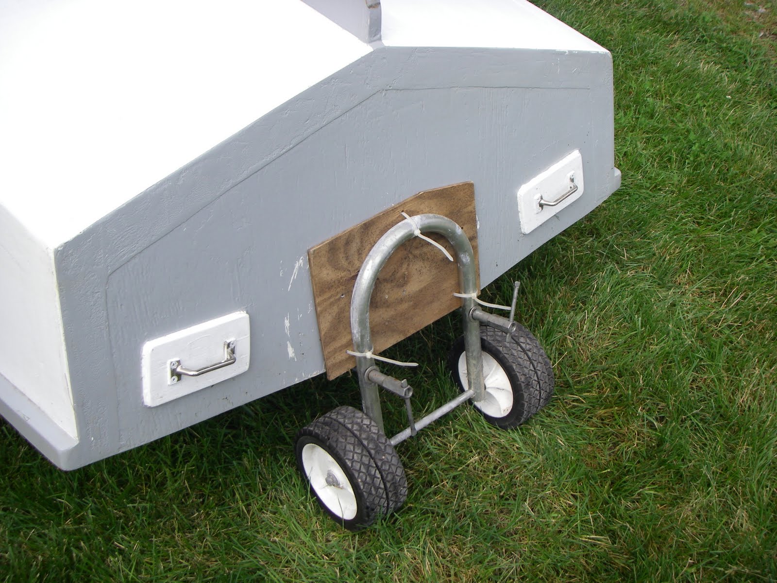 The Angler's Culvert: More on building a fly fishing pram...