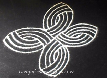 Easy rangoli designs - beginners | Kolam by Sudha Balaji