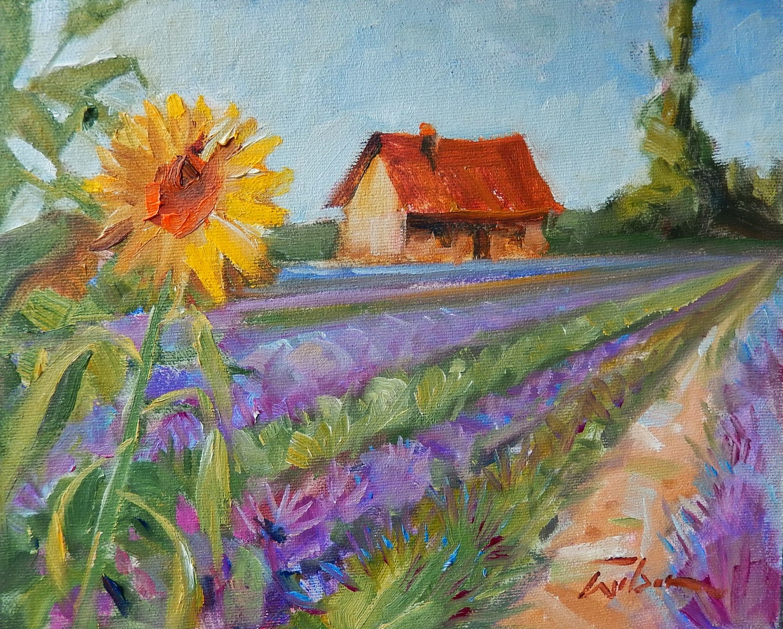 Artist Ron Wilson - Canada: June 2014