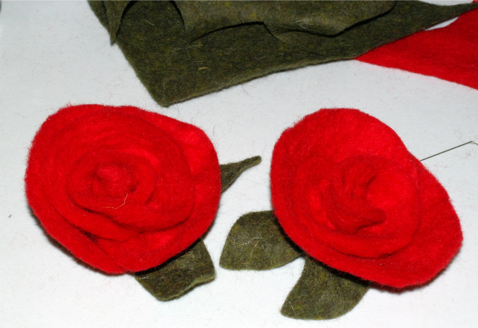 How to make a felt rose | Made Marion Craft