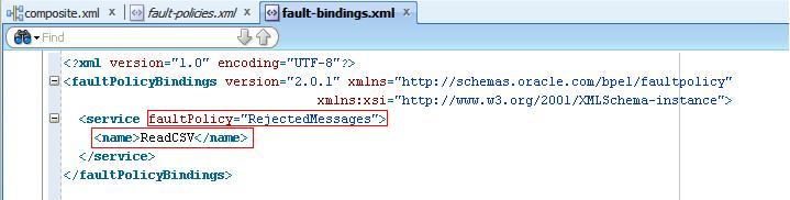 Oracle Fusion Middleware Fault Handling In File Adapter For Csv And Xml Files In Soa 11g
