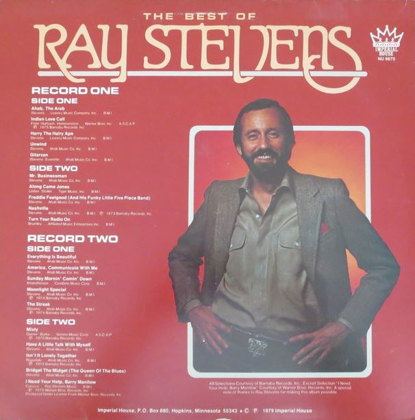 Ray Stevens music journey: Ray Stevens: Compilation Look-Back...