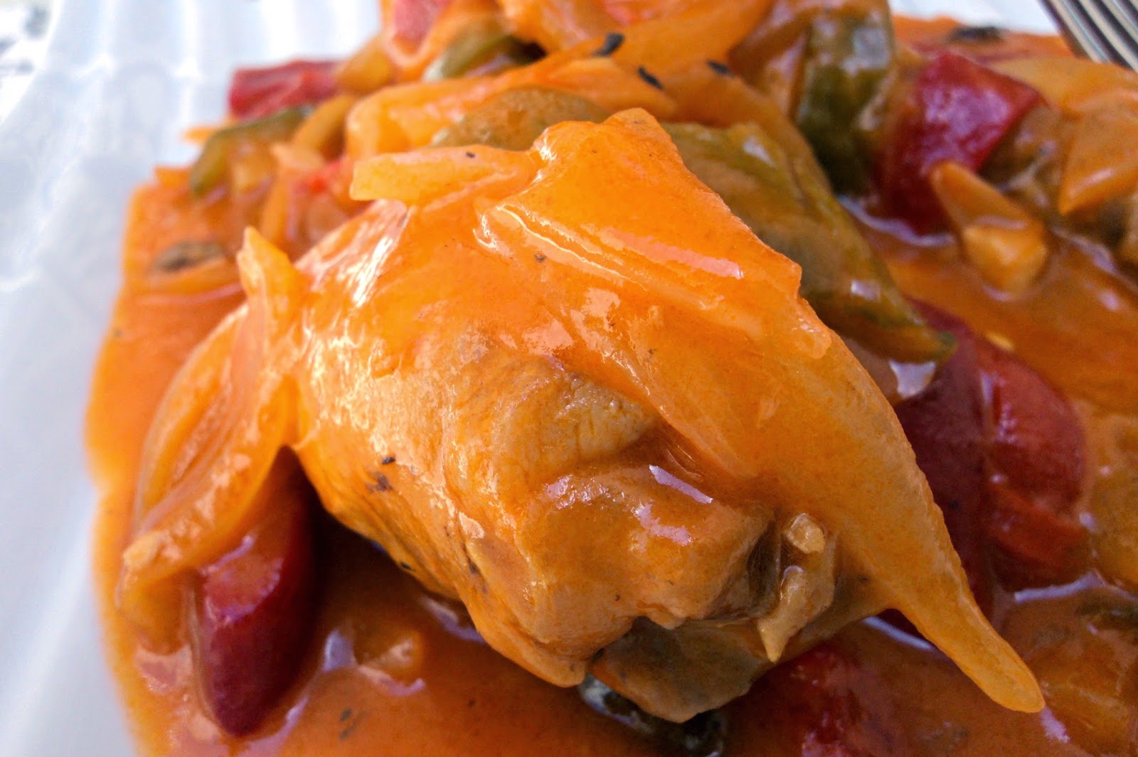 Olor a hierbabuena, recetas de cocina casera.: Pollo al Chilindrón