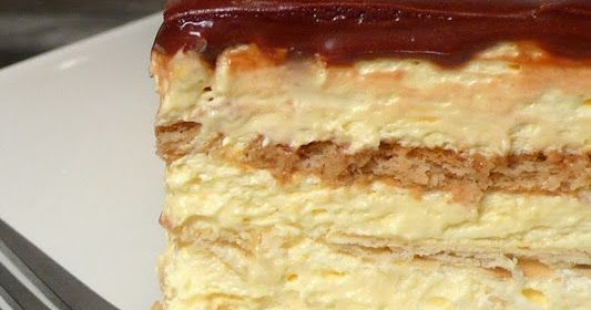 No-Bake Chocolate Eclair Cake - Keto Dinner Recipes