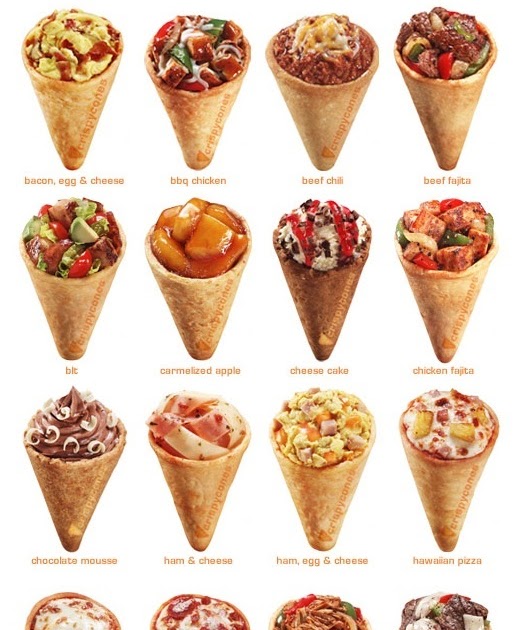 Lemon Harangue Pie: Your favorite foods...in a cone