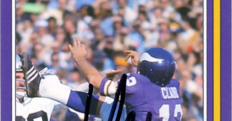 Minnesota Sports Autograph Project: NEIL CLABO