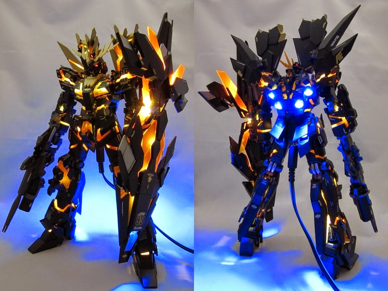 Custom Build: MG 1/100 Banshee Norn with LED
