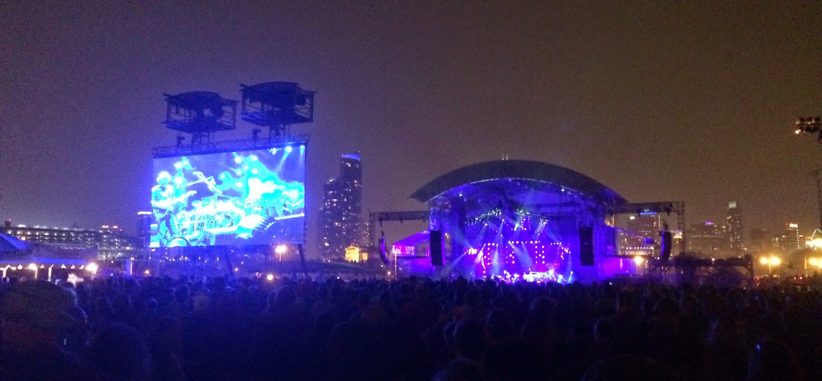 ramblings of a concert junkie: Phish, FirstMerit Bank Pavilion at ...