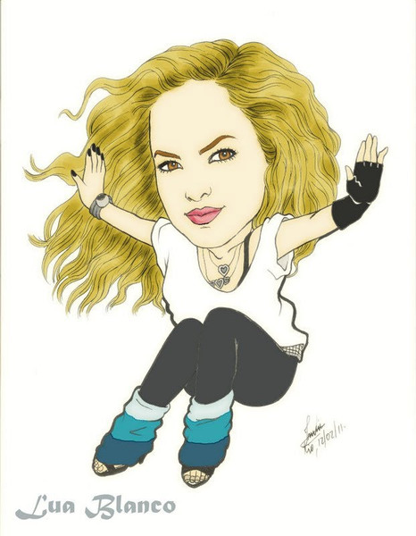 Rebelde ,Lua Blanco s2