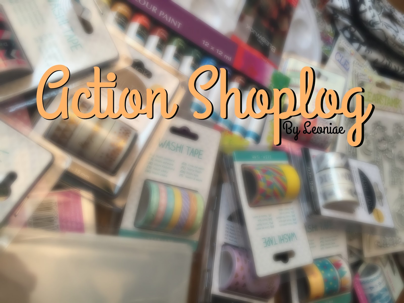Action Shoplog creatieve spullen - Itsallcreativity
