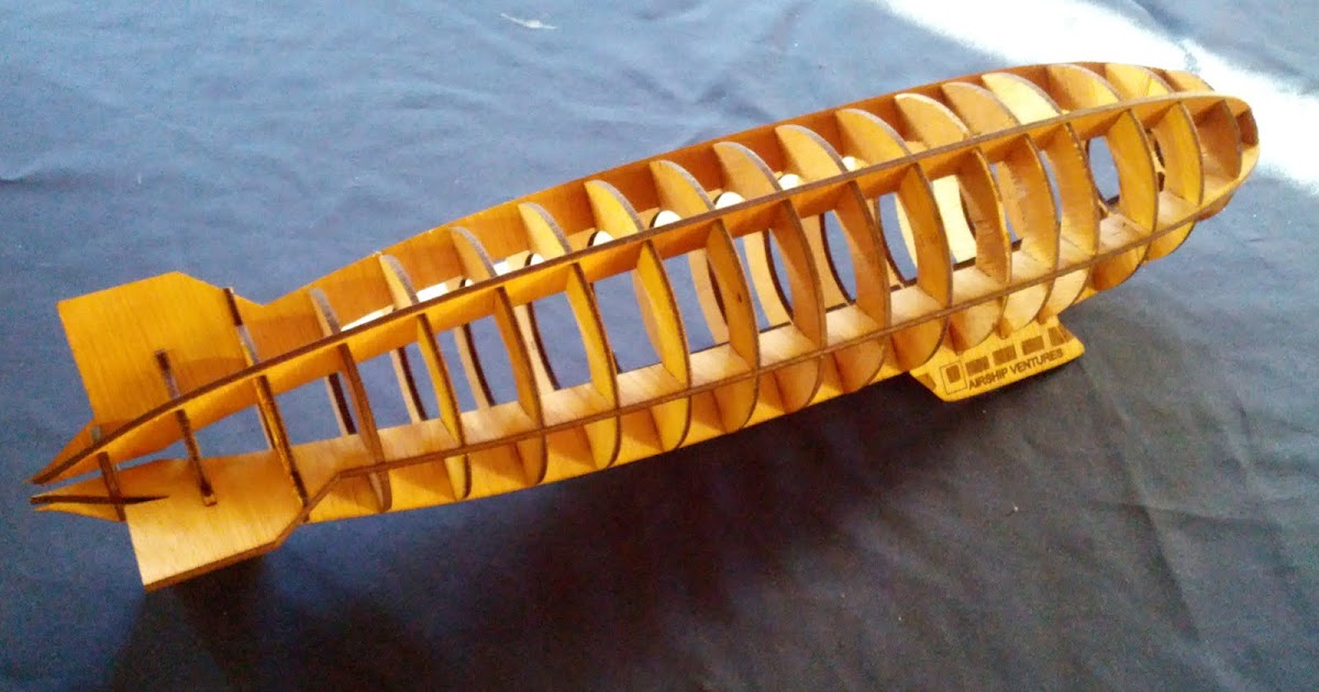 Airship Ventures: Home Made Wooden Airship