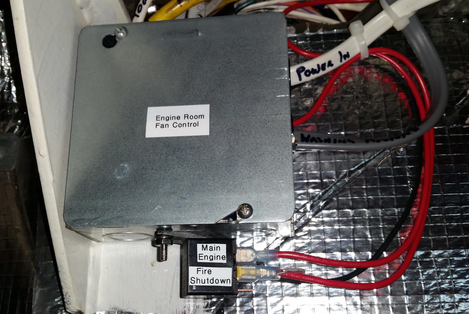 Our Odyssey: Engine Room Fire Suppression System