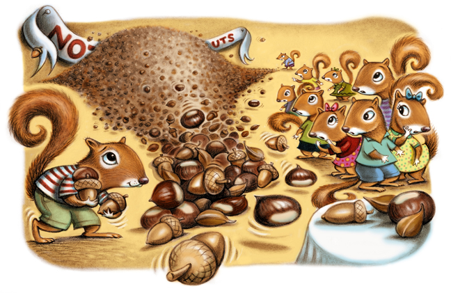 Debbie Palen Illustration: Nutcase