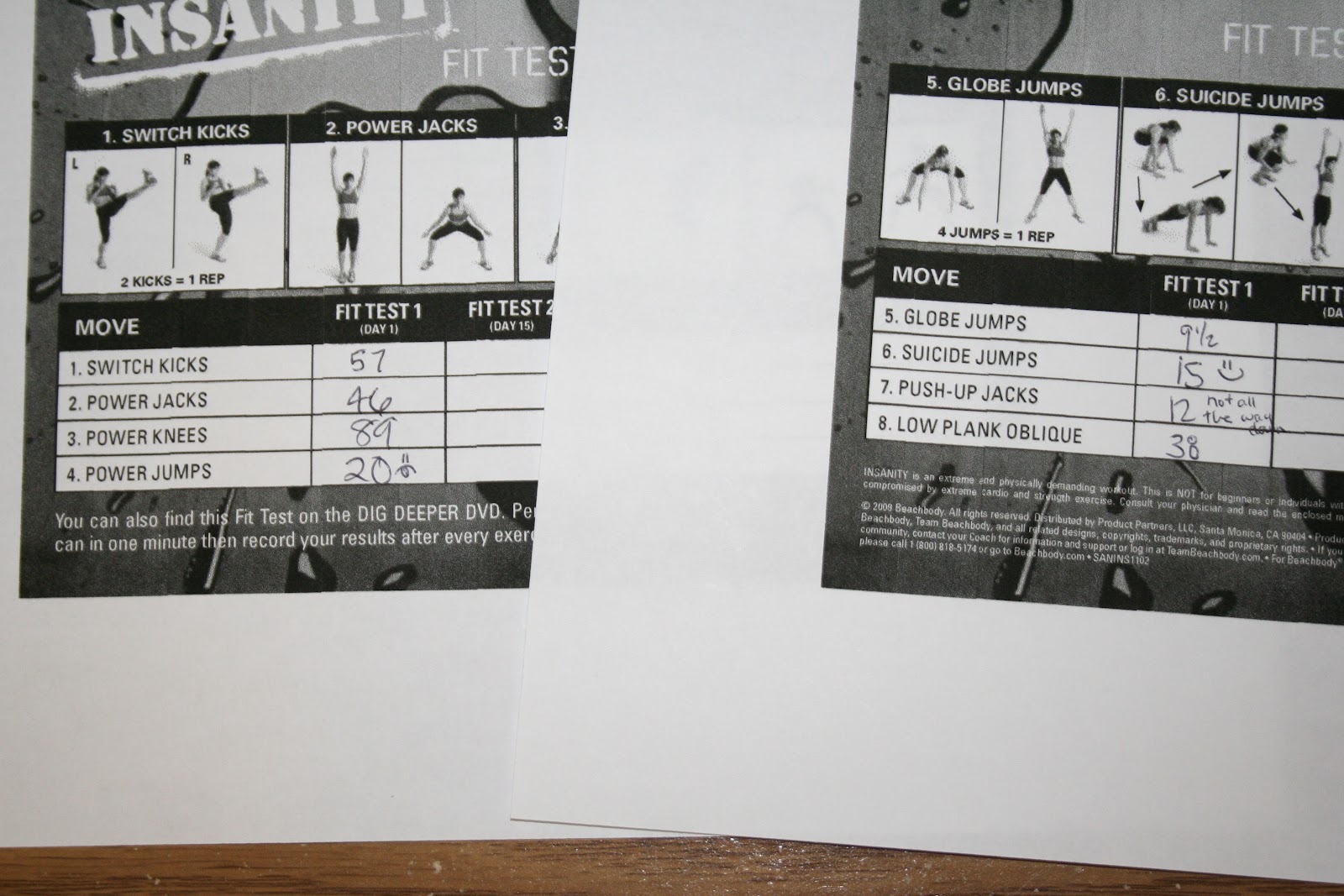 Real Change Fitness: 60 Day Insanity Challenge