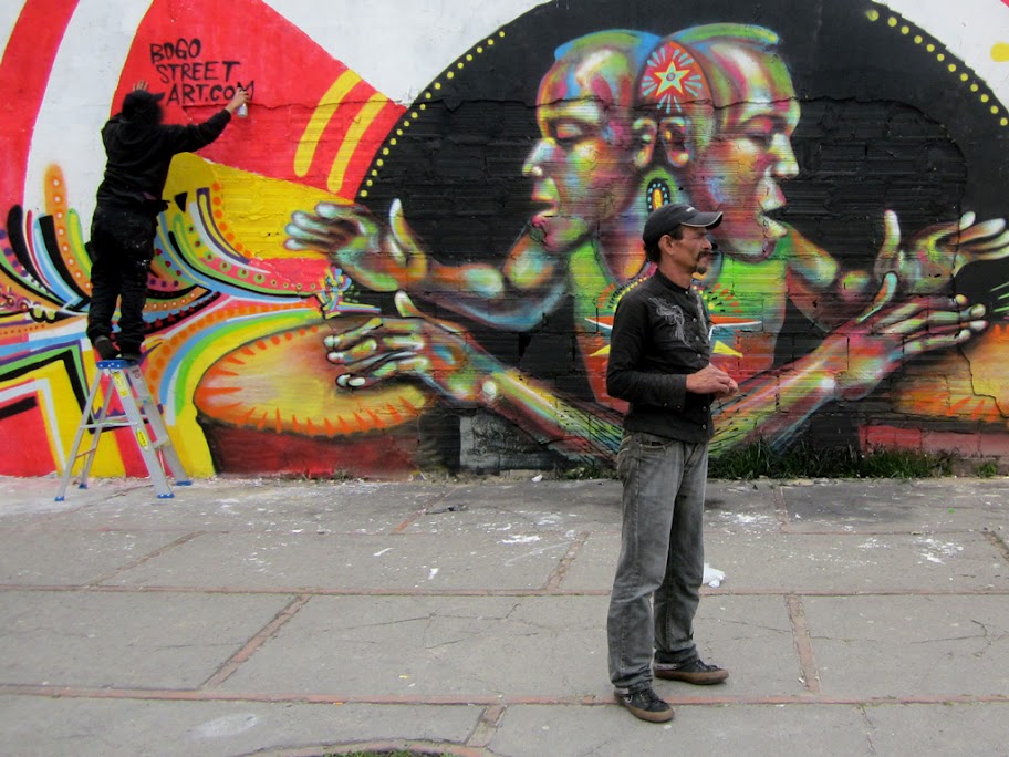 StreetArtNews ES: Nuevo mural de Guache en Bogotá, Colombia