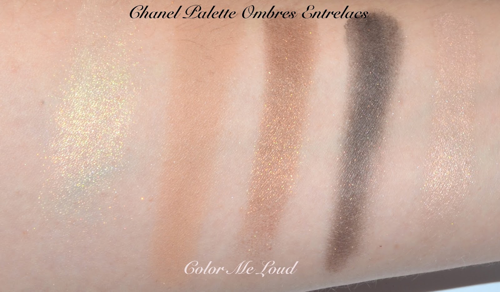 Chanel Eyeshadow Palette in Entrelacs & Chanel Joues Contraste #260 ...