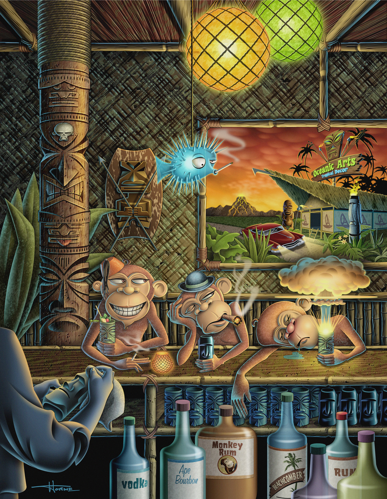 SurfWriter Girls: Tiki Art Culture is Alive and Well