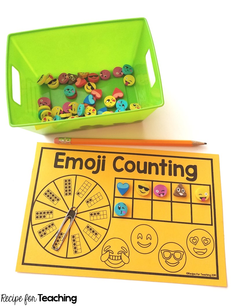 Emoji Counting - Recipe for Teaching