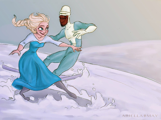 Taylor Campbell: Saturday Showdown- Elsa V. Frozone