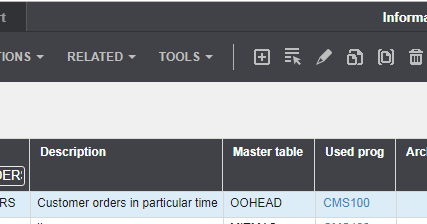 Infor M3 #1 -- Custom list to prepare simple lists/reports without ...