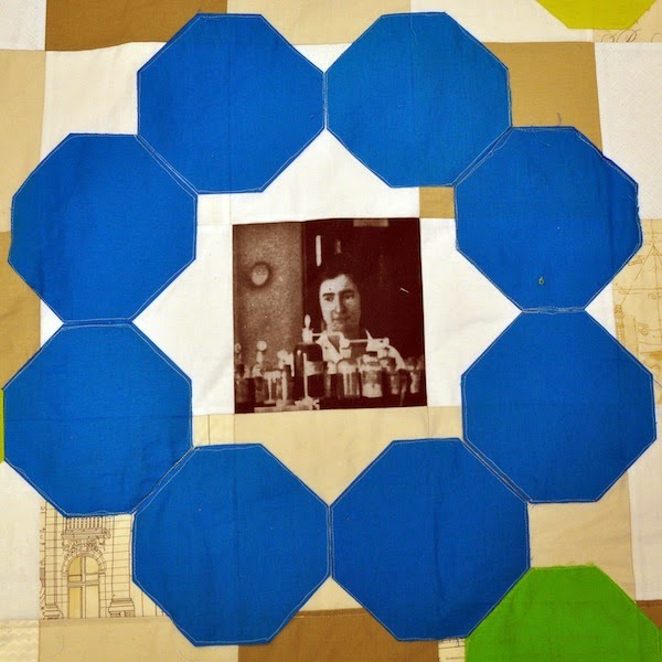 annals of spacetime: women of the periodic table quilt