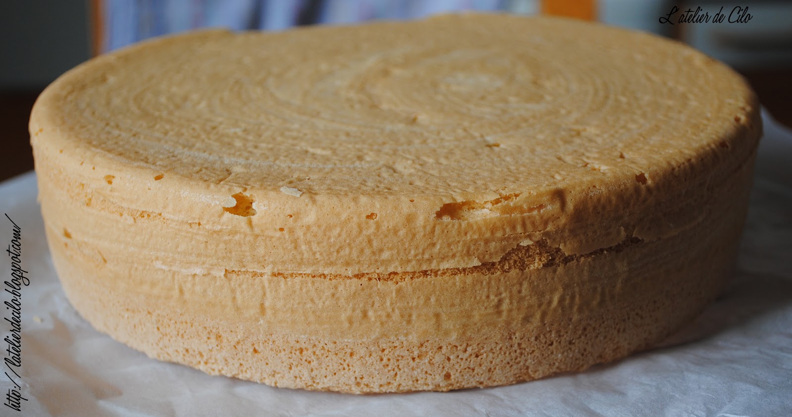 L'atelier de Cilo: Recette de base de la Génoise (sans levure, ni beurre)