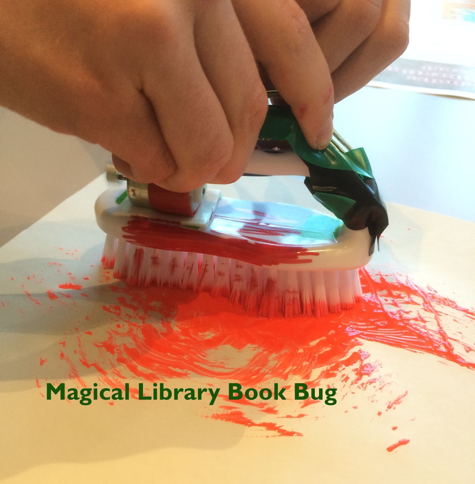 Magical Library Book Bug: Bristlebots Vibrating Creations, a S.T.R.E.A ...
