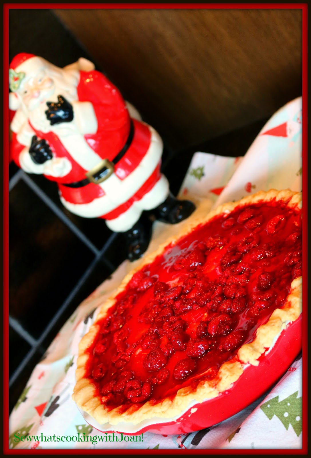 Sew what's cooking with Joan!: Raspberry Ribbon Pie