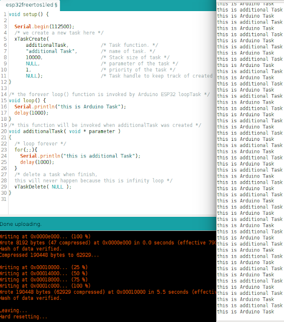 Arduino Esp32 Freertos 1 How To Create A Task