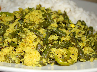 Healthykitchen: Achinga payar/Pacha Payar/ Yard long beans Thoran