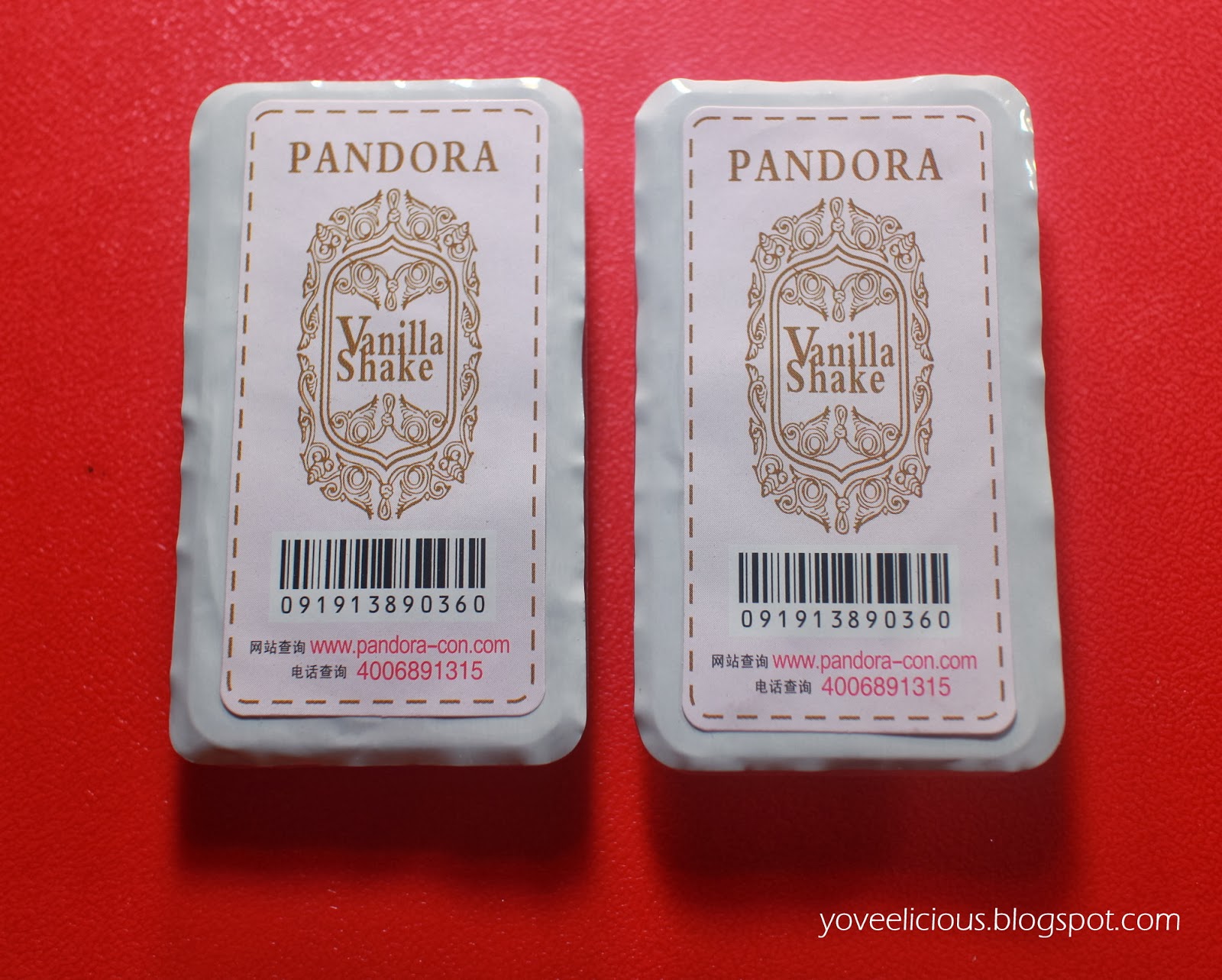 yoveelicious: Pandora Vanilla Shake in Grey Review + Pictures