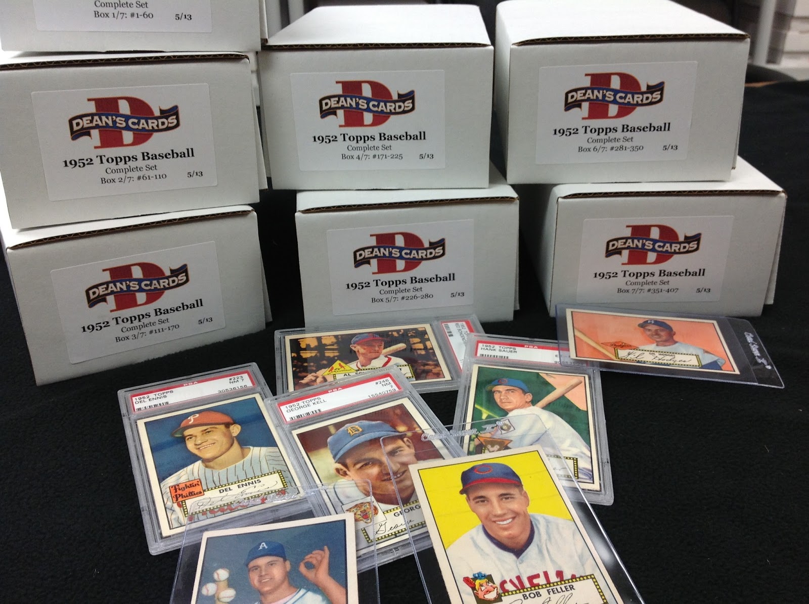 Baseball Card News by DeansCards.com: 1952 Topps set and 1953 Dodgers ...