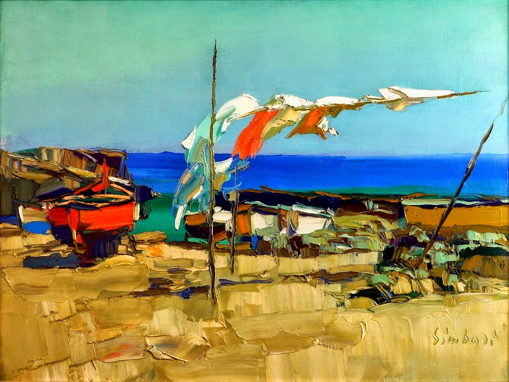 Nicola Simbari (1927-2012) | Abstract painter | Tutt'Art@ Masters