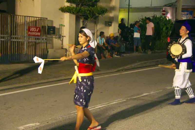 Ryukyu Life: Obon Eisa in Kin Town