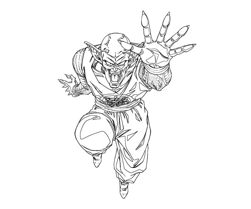 Piccolo 2 Coloring | Crafty Teenager
