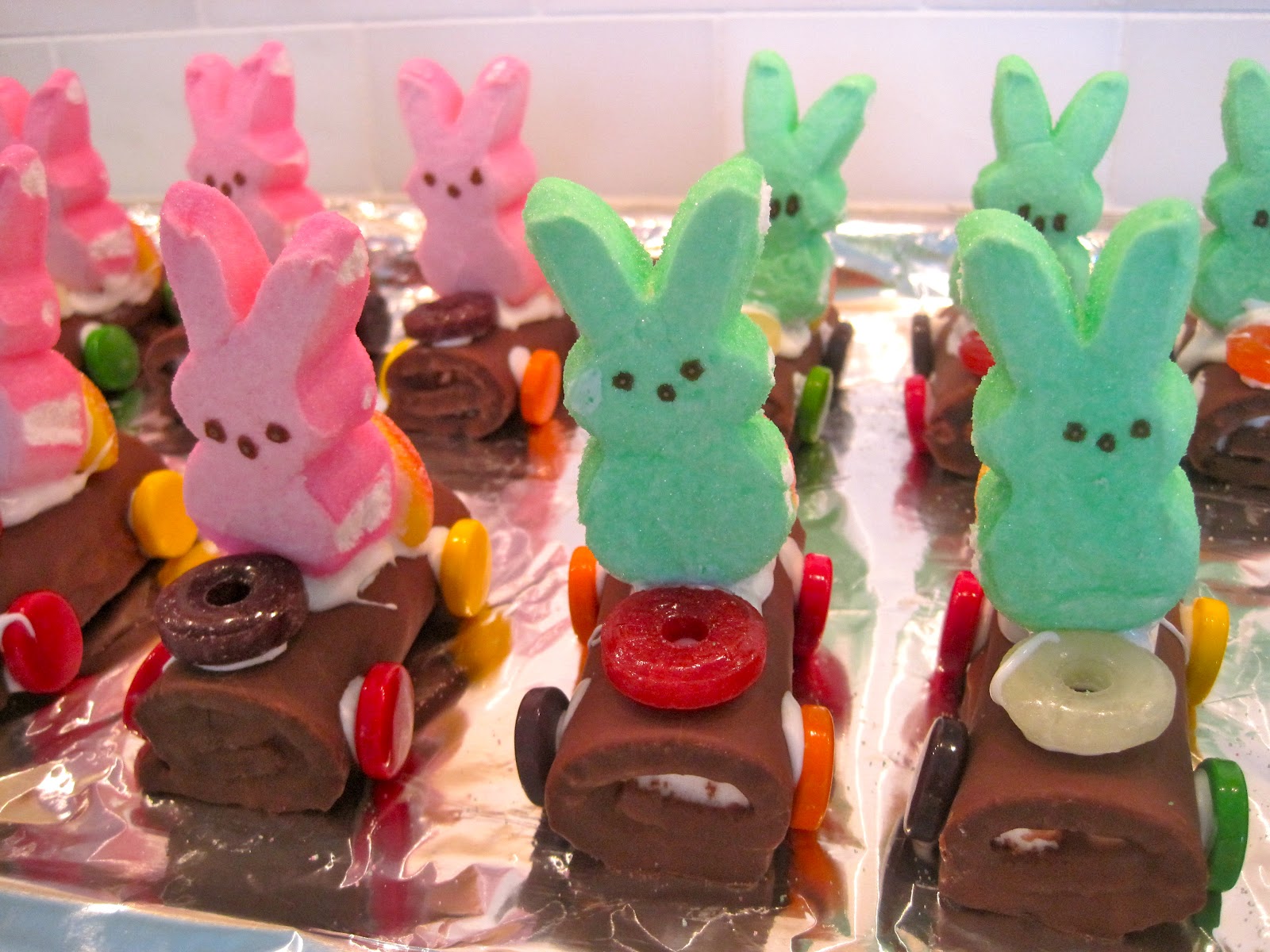 The Wooden Spoon Diaries: Easter Bunny Hot Rods