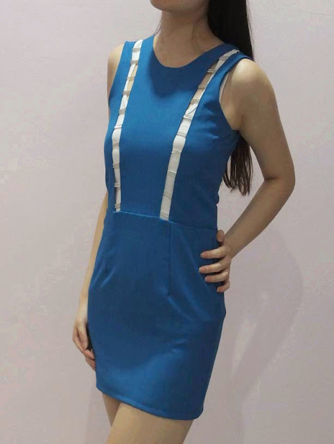 The Black Cat Closet: Open Front Cut Out Dress