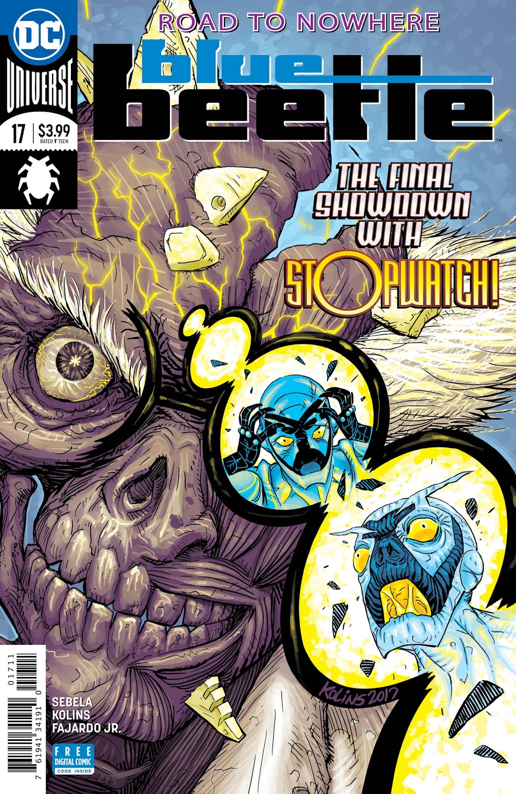 Weird Science DC Comics: Blue Beetle #17 Review and *SPOILERS*