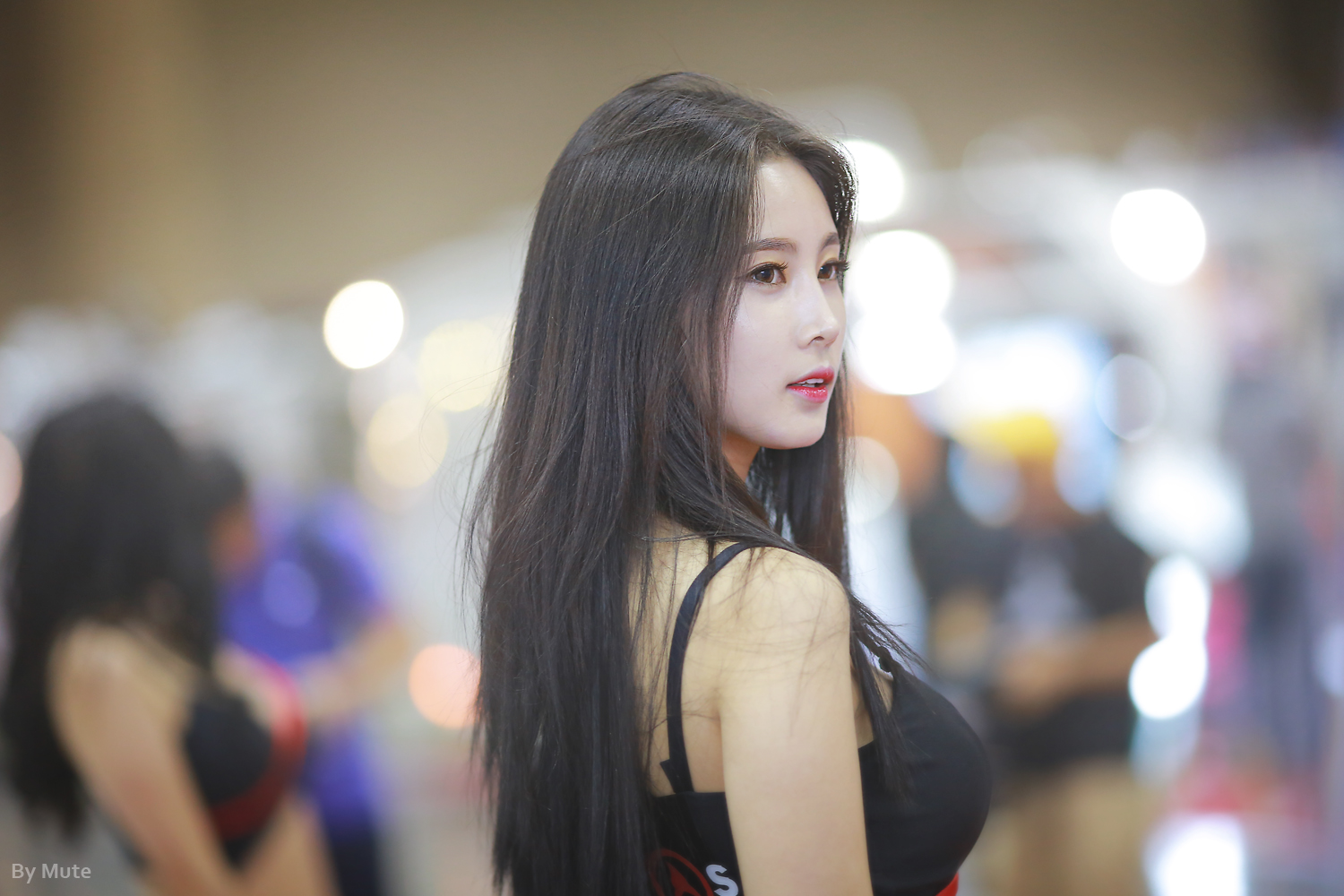 [New model] Han Yu Ri - Automotive Week 2015 ~ Cute Girl - Asian Girl