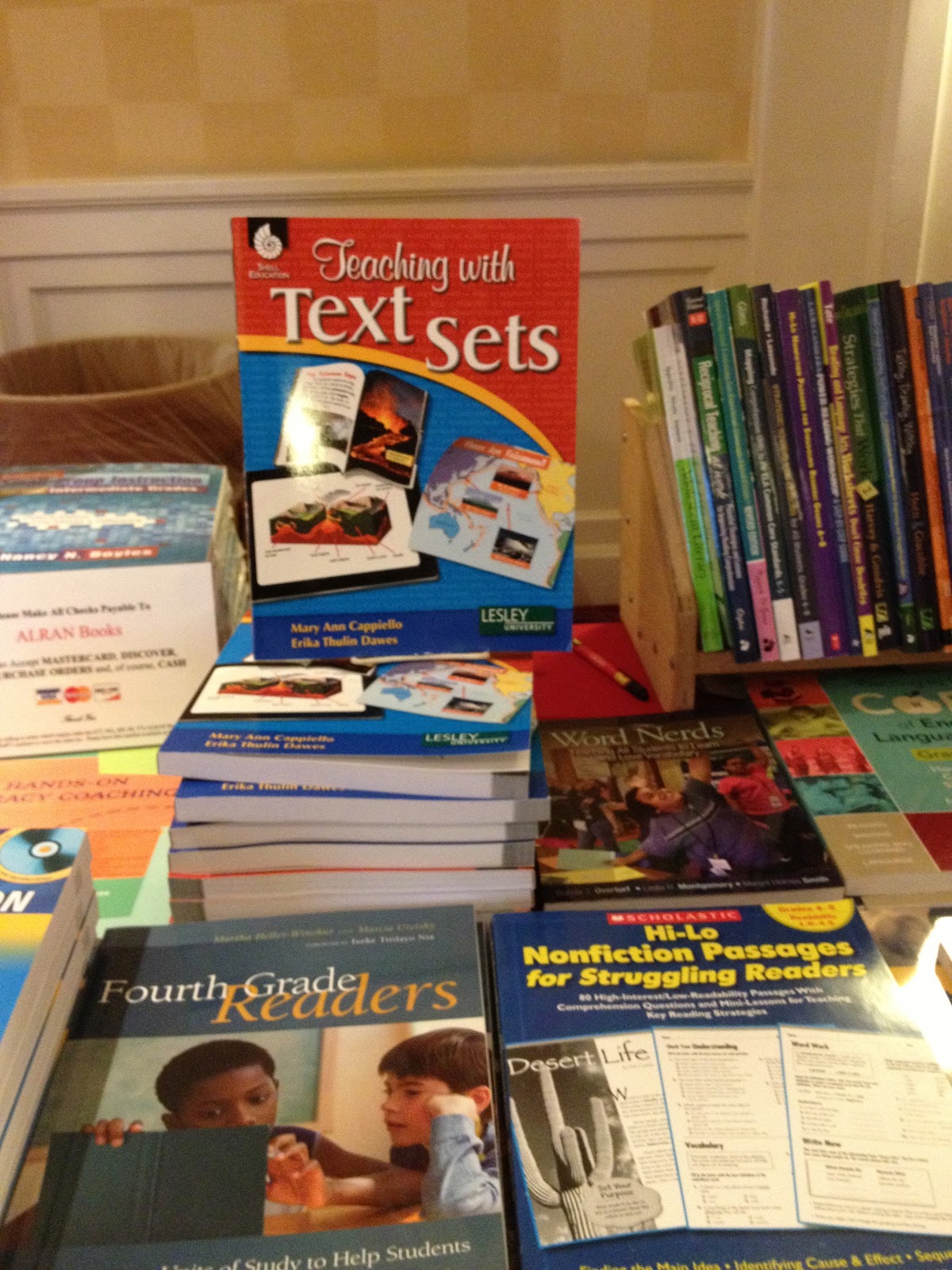 Text Sets and Trade Books: Teaching with Text Sets at MRA